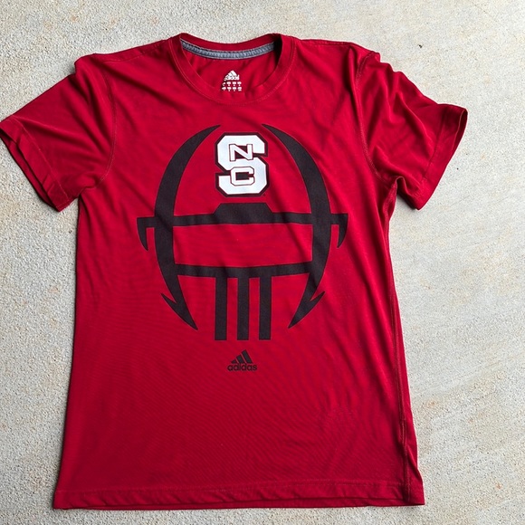adidas | Shirts | Nc State Football Design Logoadidas Performance Short ...
